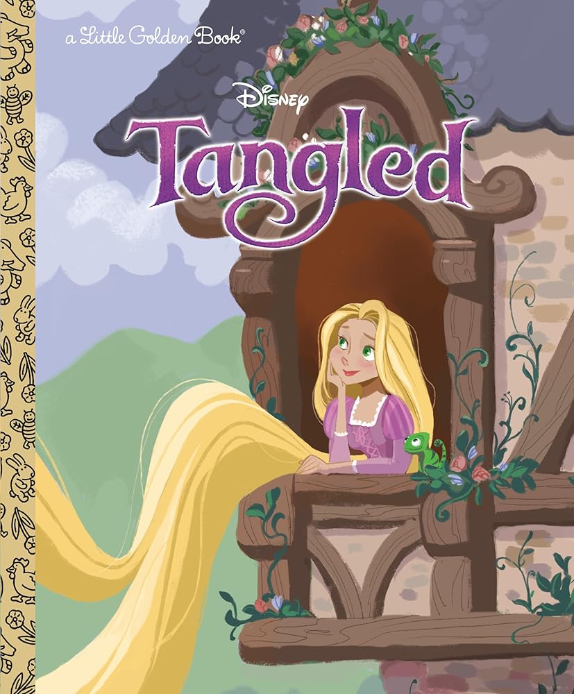 Tangled (Disney Tangled) (Little Golden Book) – Novel HeARTs
